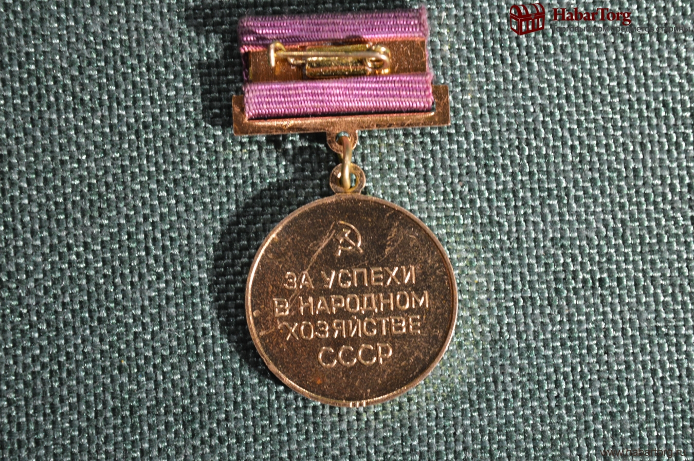 Купить Медаль ВДНХ За успехи в развитии народного хозяйства, 1970г., с ...