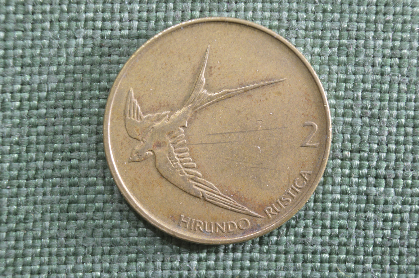 Купить 2 толара, Словения, ласточка. 2 tolarja, Republika Slivenija ...