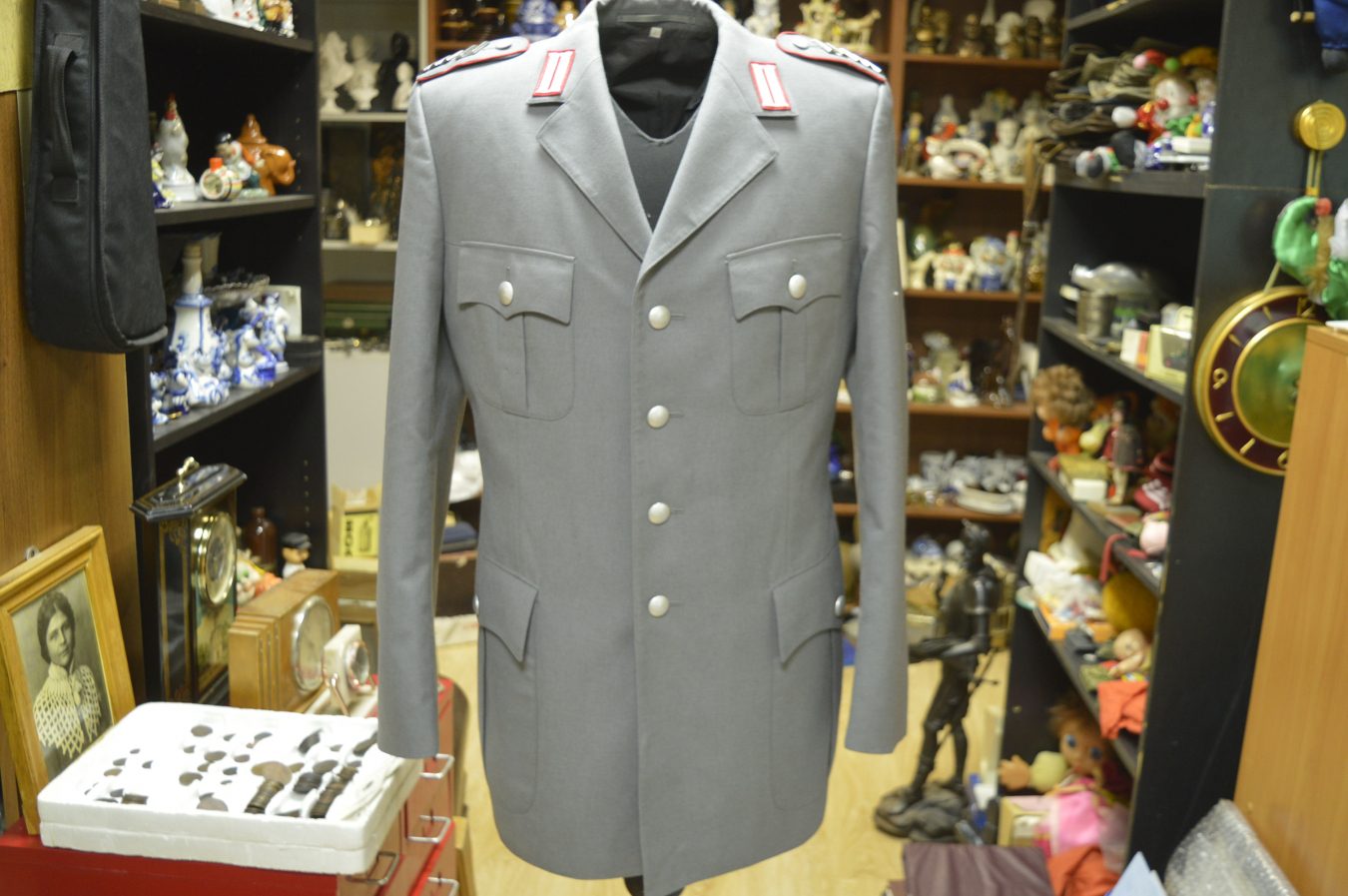 Купить Китель армии ФРГ, Обер-штабс-ефрейтор, с погонами. Нашивки ...