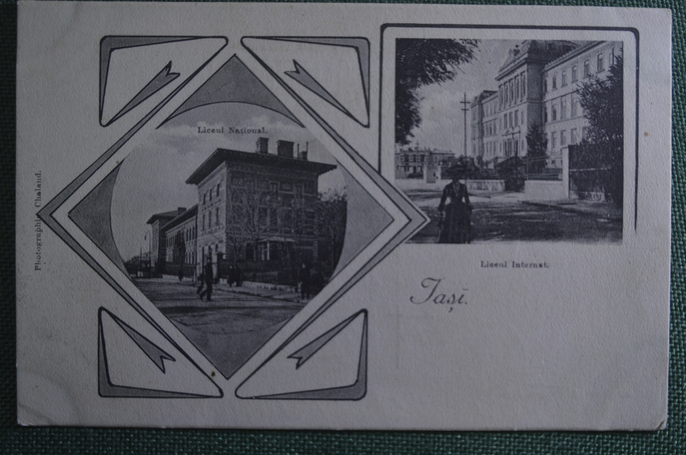 Купить Открытка старинная "Национальный колледж в Яссах. Liceul ...