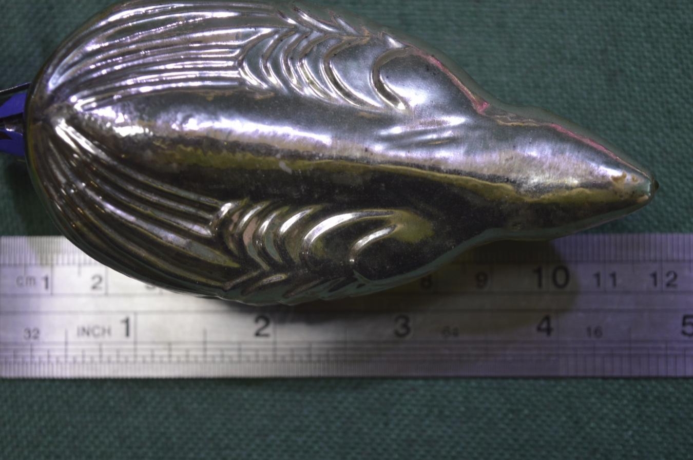 Купить Елочная стеклянная игрушка Царевна Лебедь Стекло прищепка 4 Сказка о царе Салтане