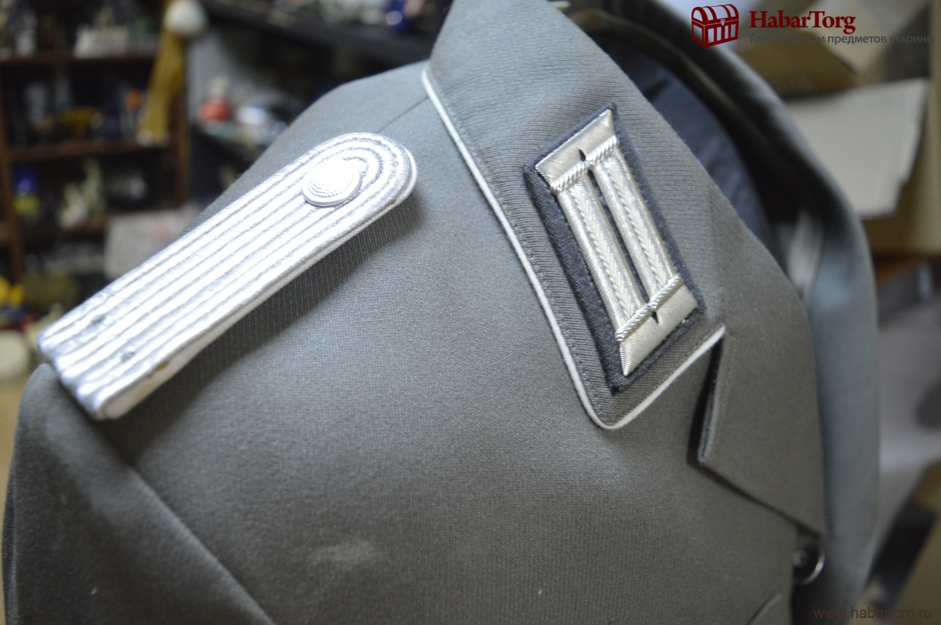 Купить Китель лейтенант пехоты ГДР, с погонами. Нашивки. Бундесвер ...