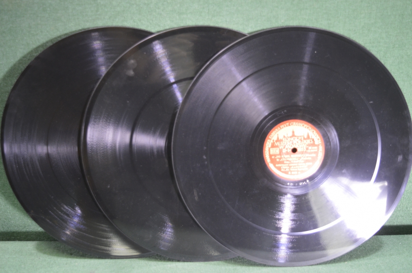 Купить Пластинки патефонные (3 шт.) "Концерт польской музыки в Москве ...