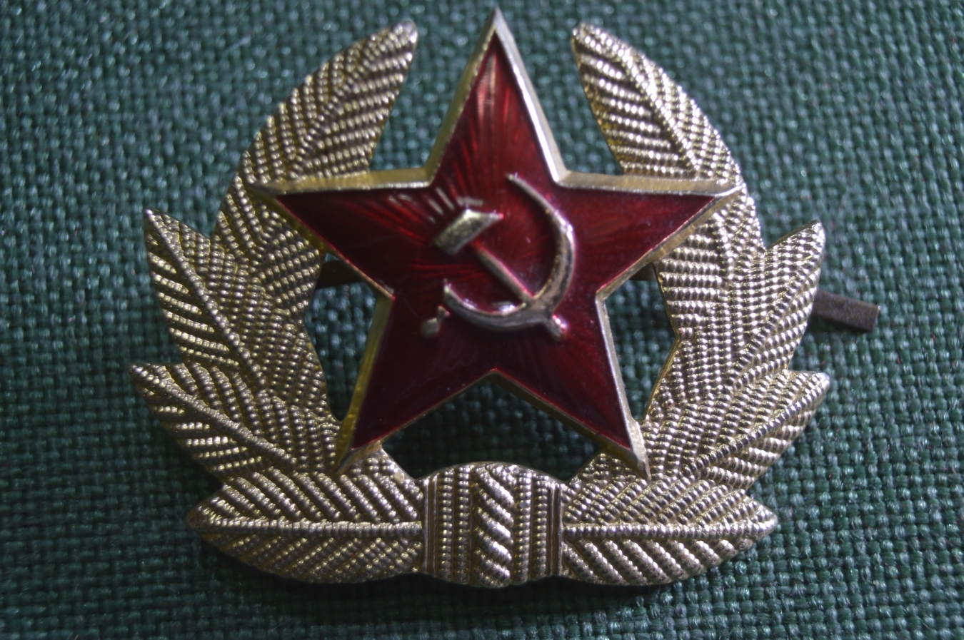 Купить Кокарда армейская. Звезда. СССР. в интернет-аукционе HabarTorg ...