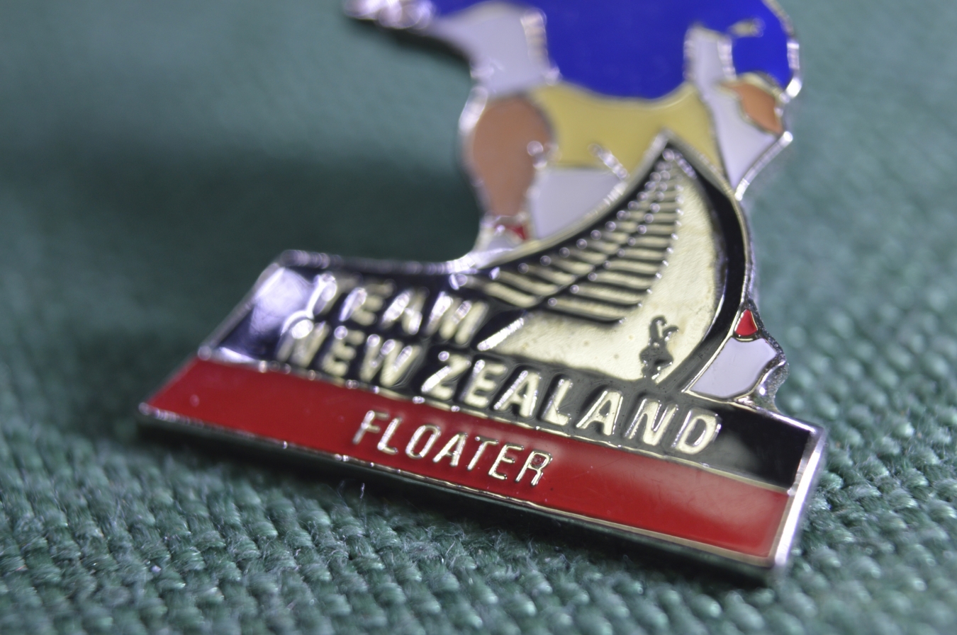 Купить Знак, значок "Floater. Team New Zealand. Команда Новой Зеландии ...