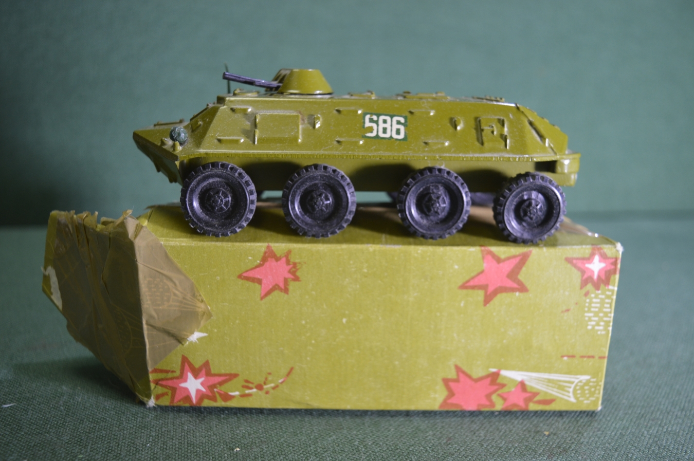Купить Игрушка машинка военная техника БТР Оригинальная коробка