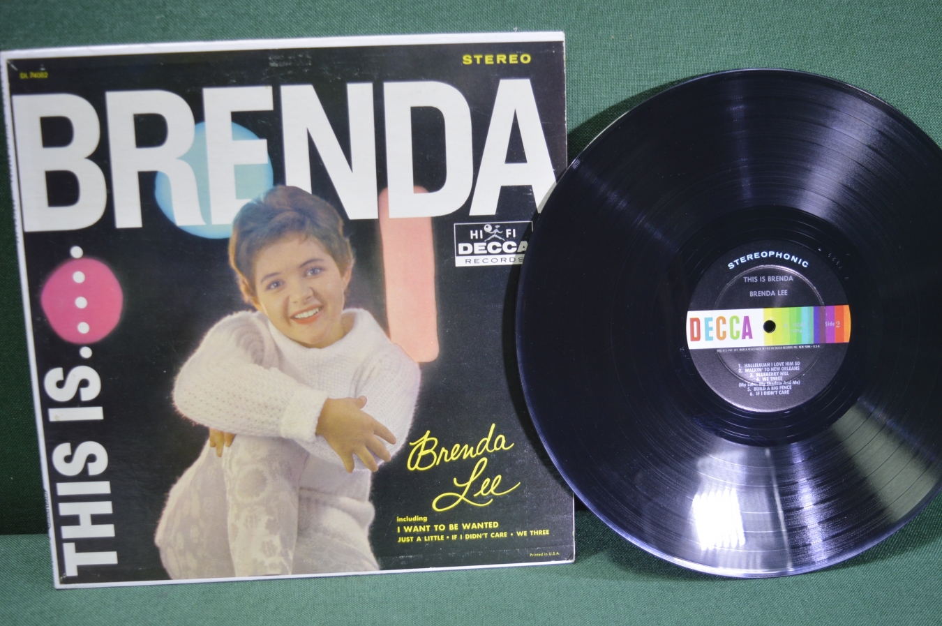 Купить Пластинка виниловая "This is Brenda, Brenda Lee". Бренда ли ...