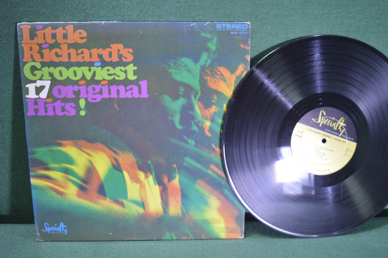 Купить Пластинка виниловая "Little Richard's. Grooviest. 17 hits. Литтл ...