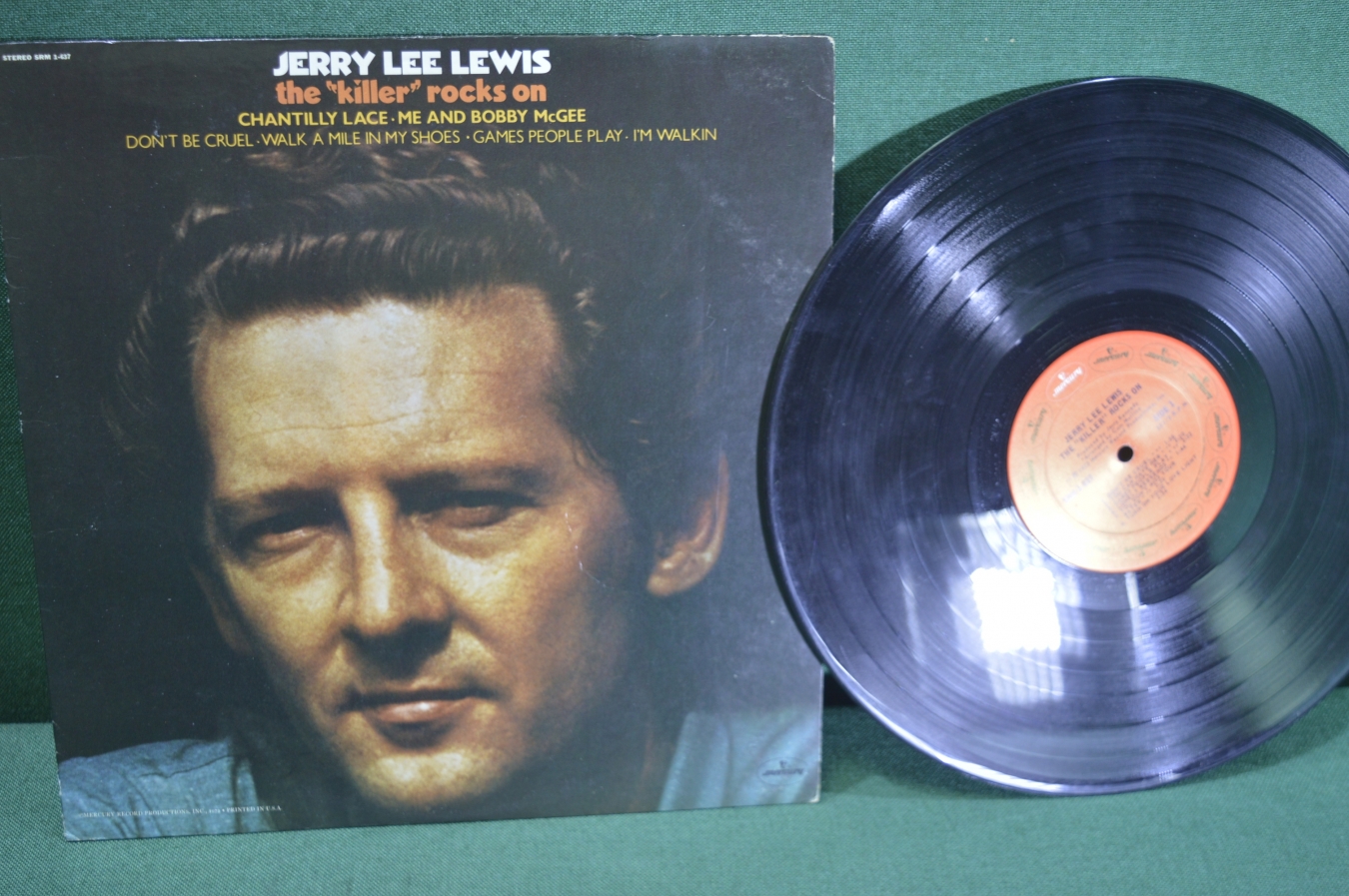 Купить Пластинка виниловая "Jerry Lee Lewis. The Killer rocks on ...