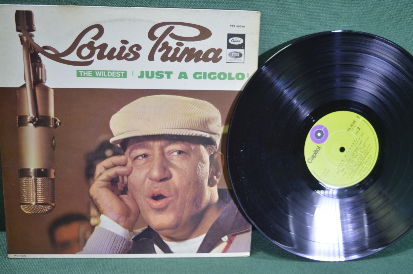 Купить Пластинка виниловая "Louis Prima. Wildest. Just a gigolo". Луис ...