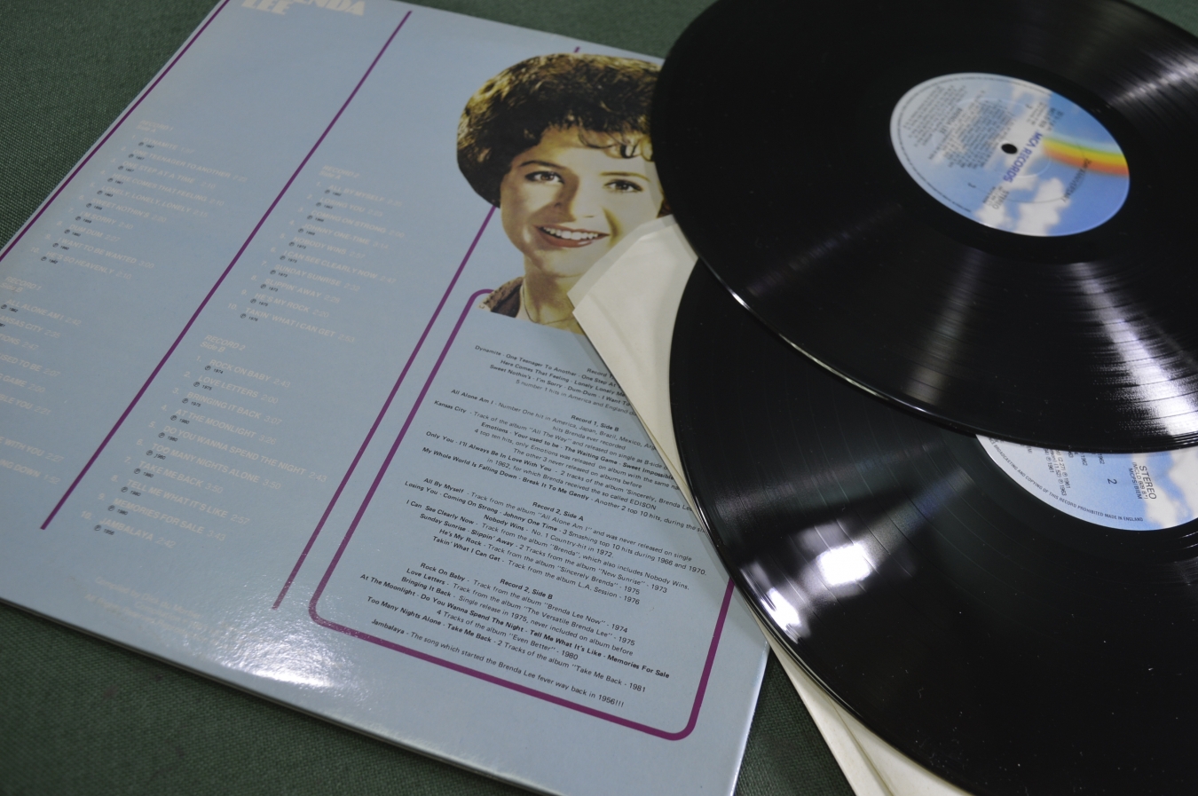 Купить Пластинка виниловая "Brenda Lee. 25 th Anniversary". Бренда Ли ...
