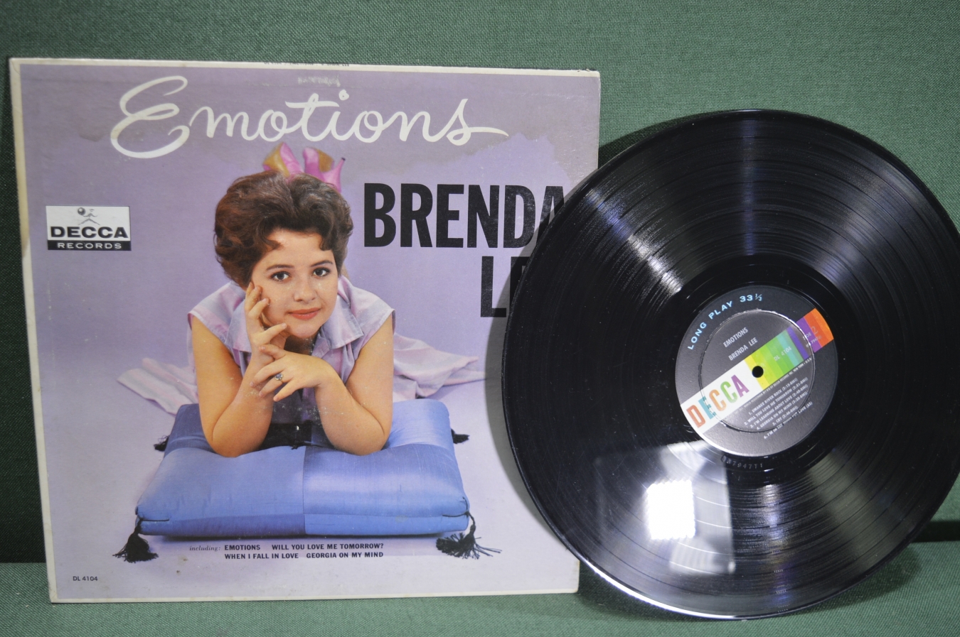 Купить Пластинка виниловая "Emotions. Brenda Lee". Бренда Ли. Decca ...