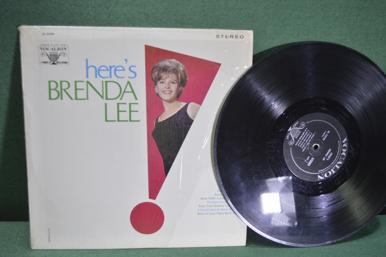 Купить Пластинка виниловая "Here's Brenda Lee. Бренда Ли". Vocalion ...