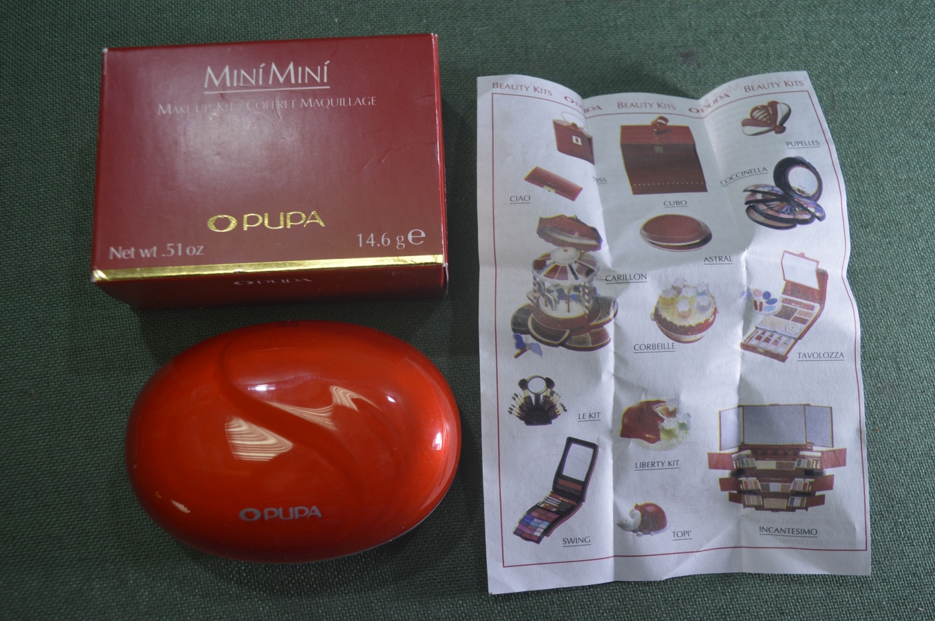 Купить Тени "Pupa Mini Mini". Косметика. Коробка. Инструкция. Новая ...