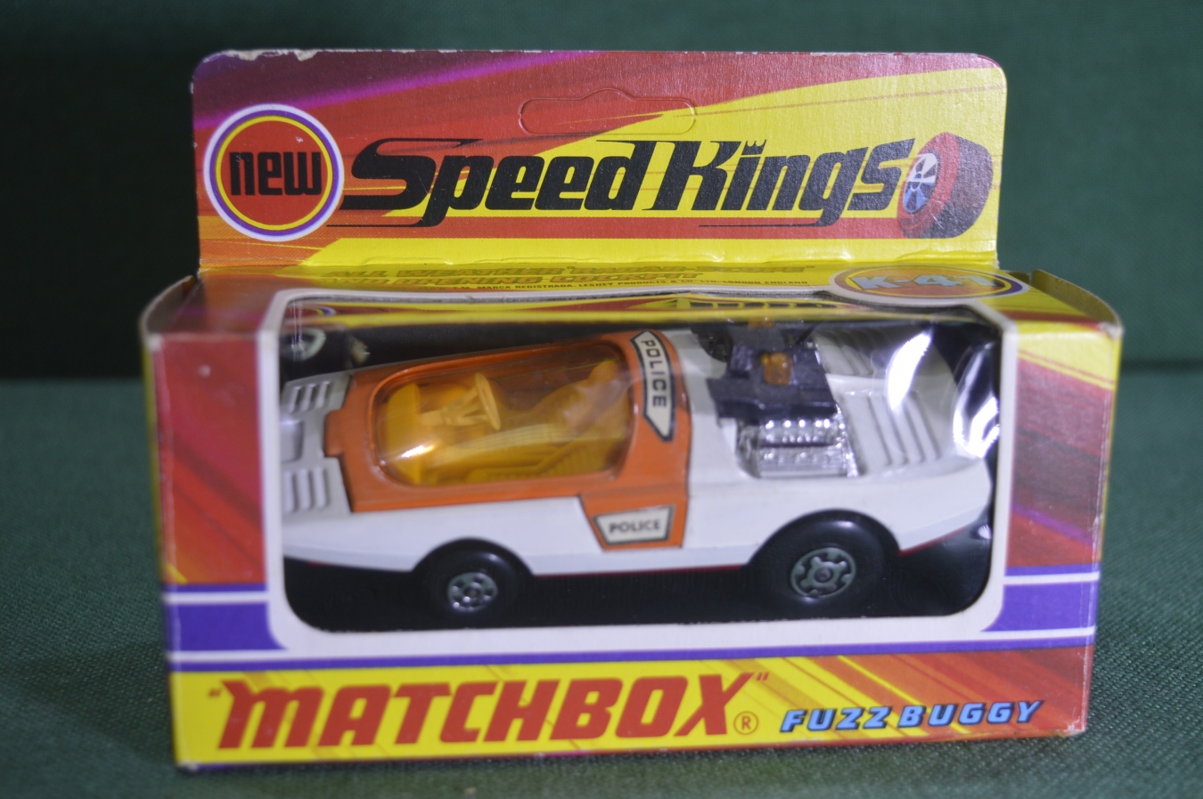 Купить Машинка модель Matchbox Speed Kings "Fuzz Buggi Police Bandolero ...