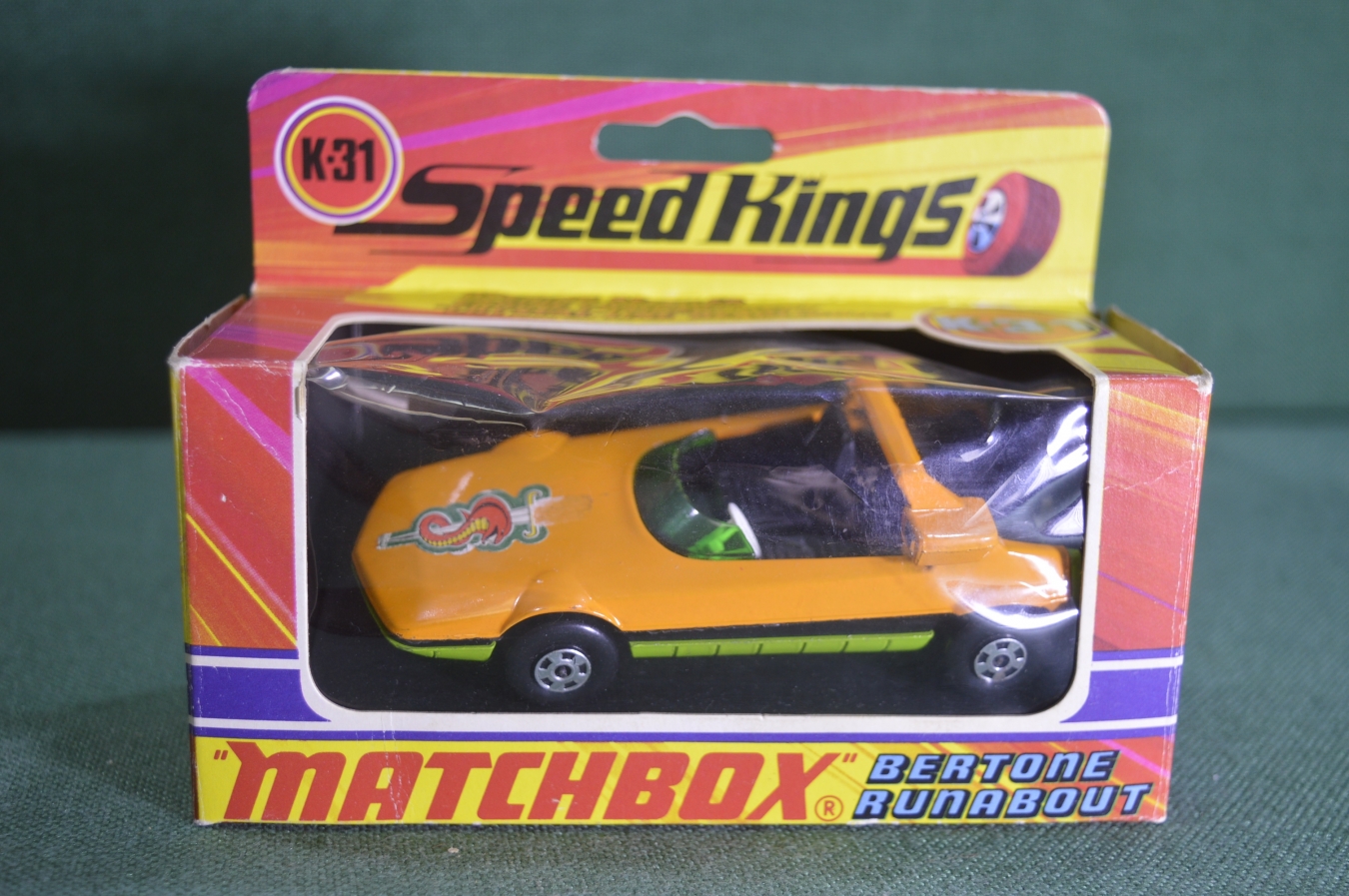 Купить Машинка модель Matchbox Speed Kings "Bertone Runabout". Коробка. Великобритания. 1971 г ...