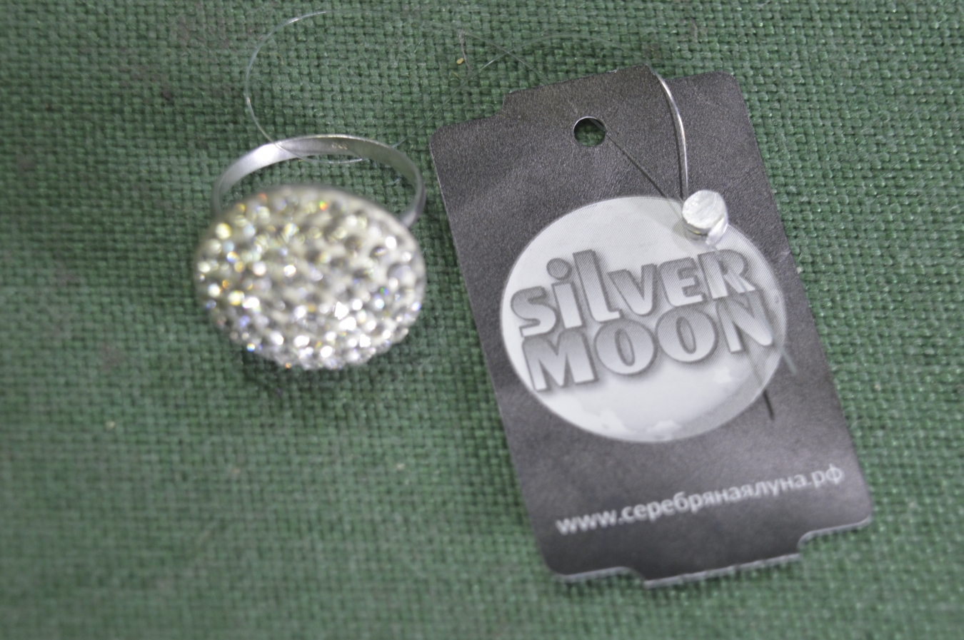 Купить Кольцо серебряное "Сваровски Swarovski". Серебро 925 проба ...