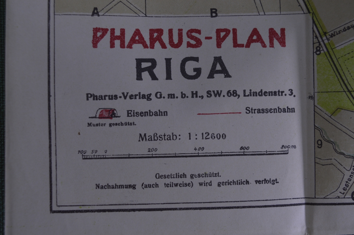 Купить Карта, план города. Riga, Рига. Pharus-Plan, Фарус-план. На ...