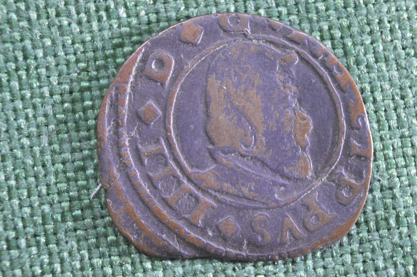 Купить Монета 16 мараведи 1661 года. Испания. Филипп VI. в интернет ...