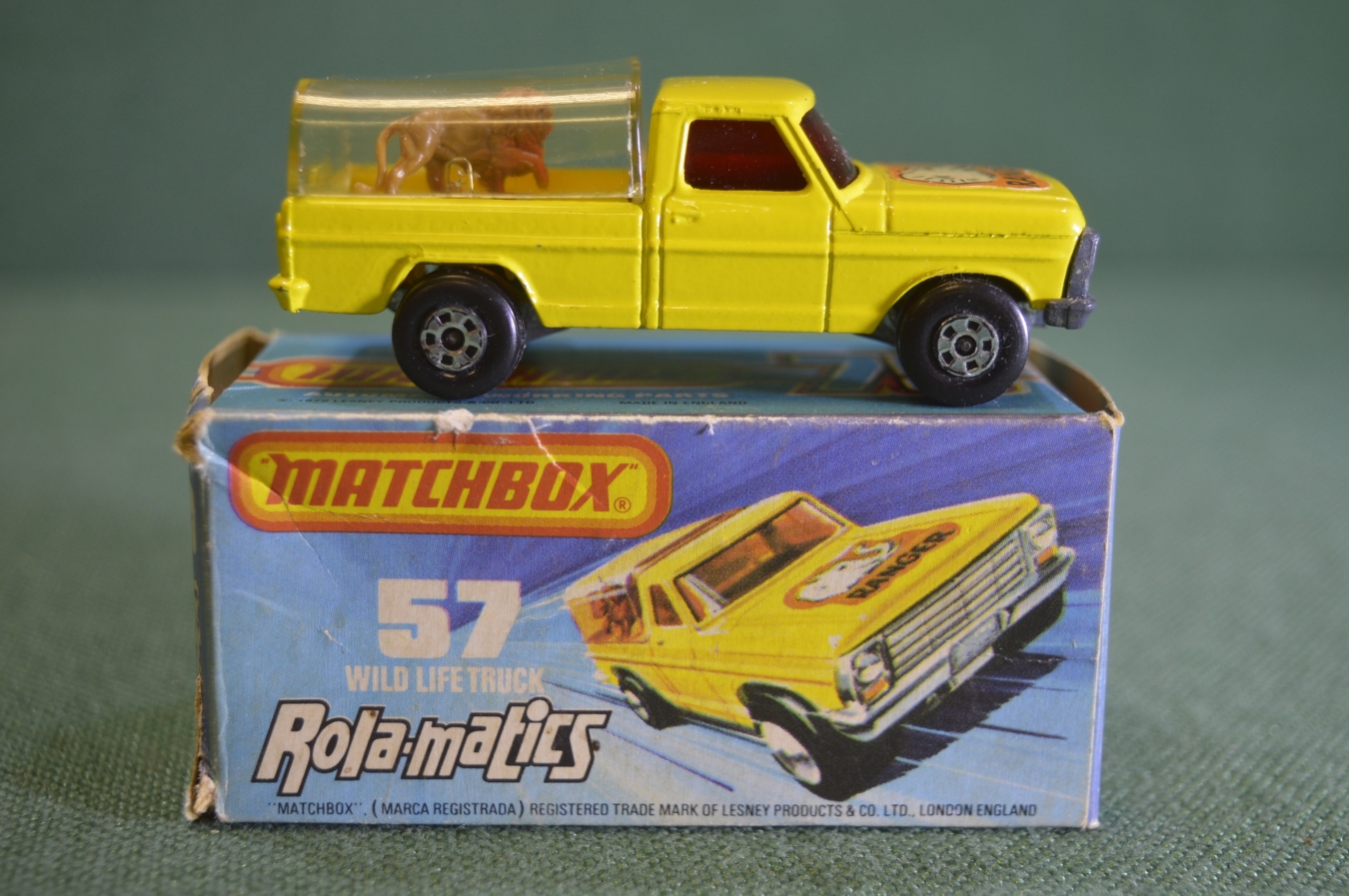 Купить Машинка модель Matchbox Rolamatics "Wild Life Truck". Коробка ...