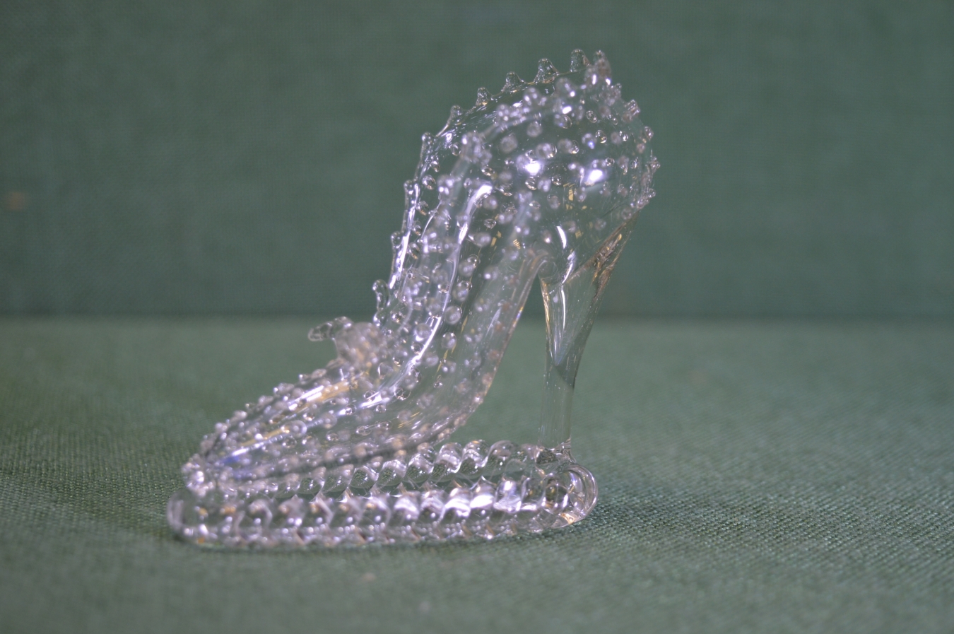 Купить Туфелька хрустальная. Сувенир. Стекло, хрусталь. в интернет-аукционе HabarTorg. Туфелька ...