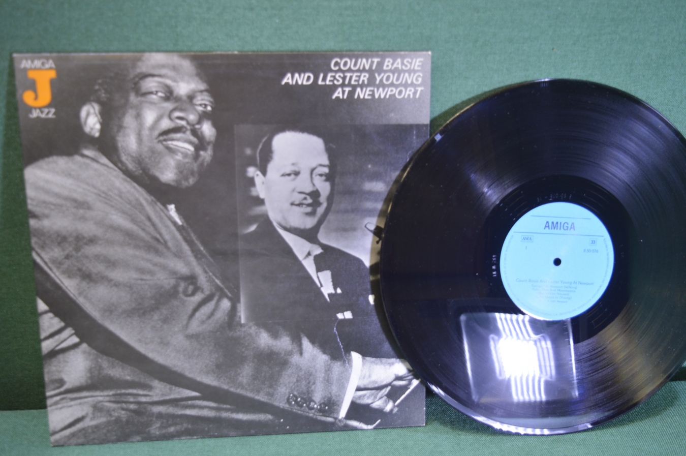 Купить Пластинка, винил "Count Basie and Lester Young at Newport". Джаз, Свинг. Amiga. в ...