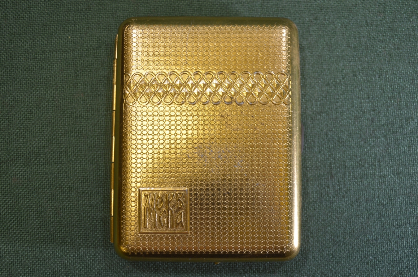 Купить Портсигар "Москва". Золотистый. СССР. в интернет-аукционе HabarTorg. Портсигар "Москва ...