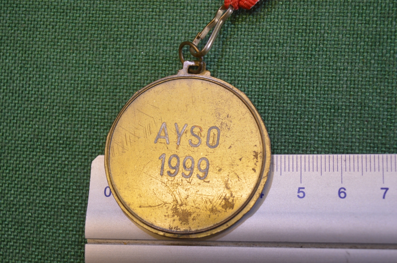 Купить Медаль спортивная "AYSO 1999". Спорт, футбол, футболист ...