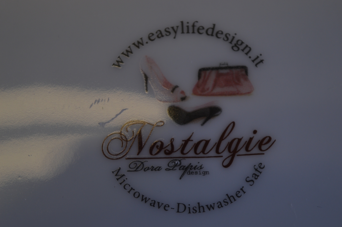 Купить Тарелка фарфоровая. Boutique chez Anne Galerie St-Martin. Бутик. Мода. Франция. в ...